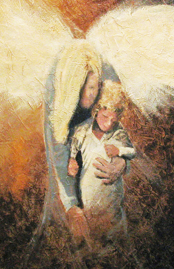 "A Guardian Angel #4" - Angel series print by Thomas Andrew ...